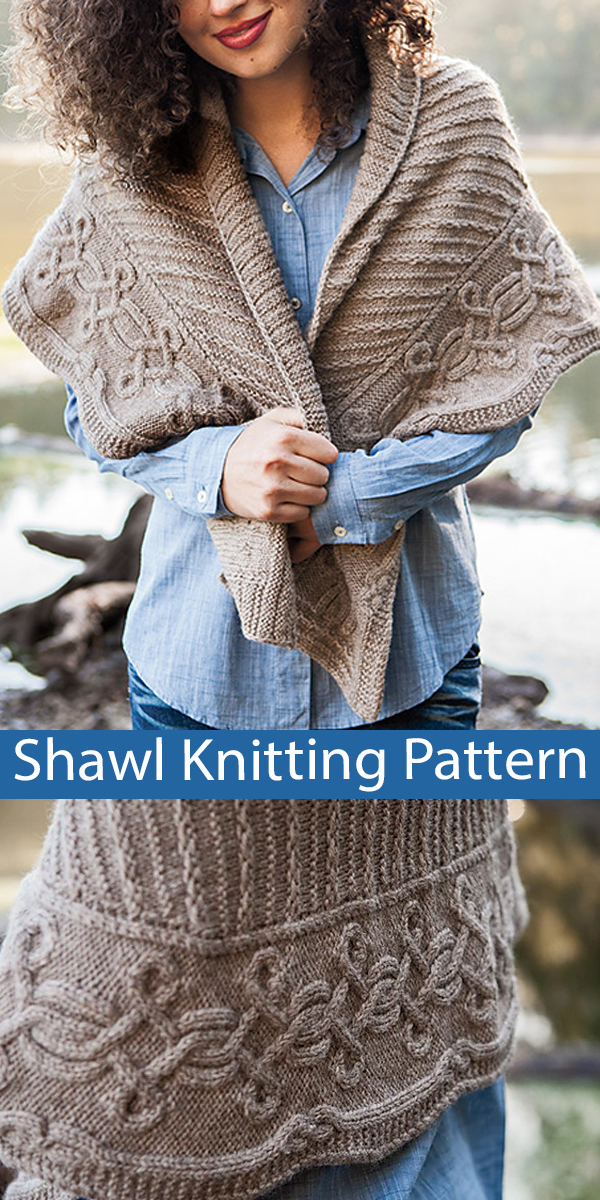 Cable Shawl Knitting Patterns- In the Loop Knitting