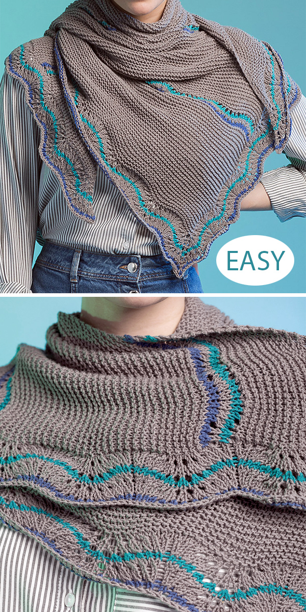 Easy Shawl Knitting Patterns - In the Loop Knitting