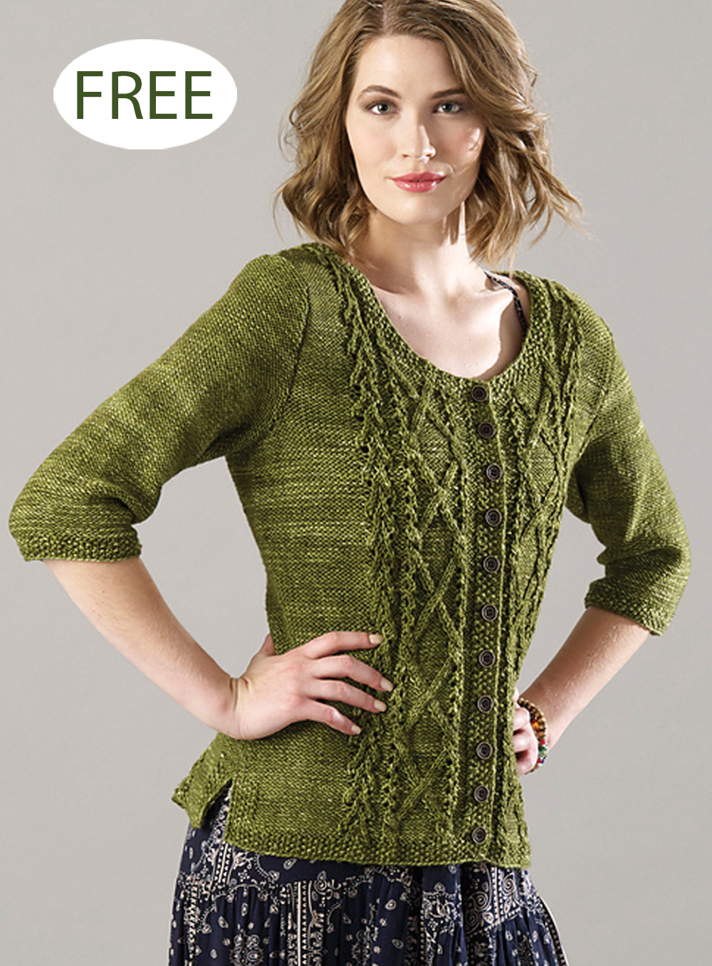 More Cable Cardigan Knitting Patterns - In the Loop Knitting