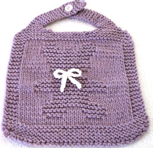 Baby Bib Knitting Patterns - In the Loop Knitting