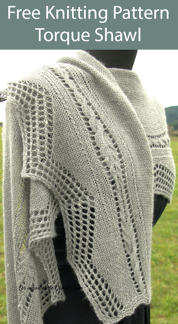 Cable Shawl Knitting Patterns- In the Loop Knitting