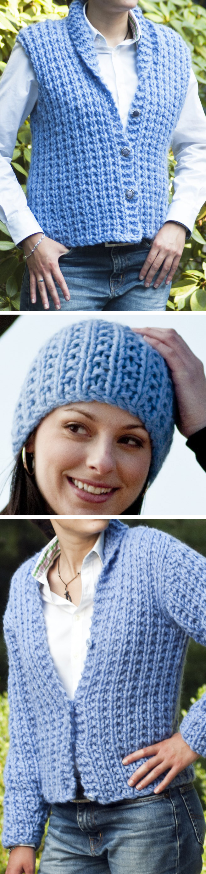 Two Row Repeat Knitting Patterns - In the Loop Knitting