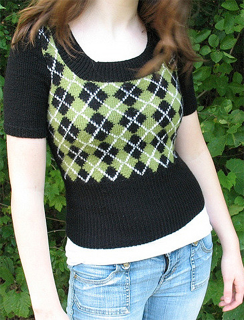 Knit Argyle Pattern